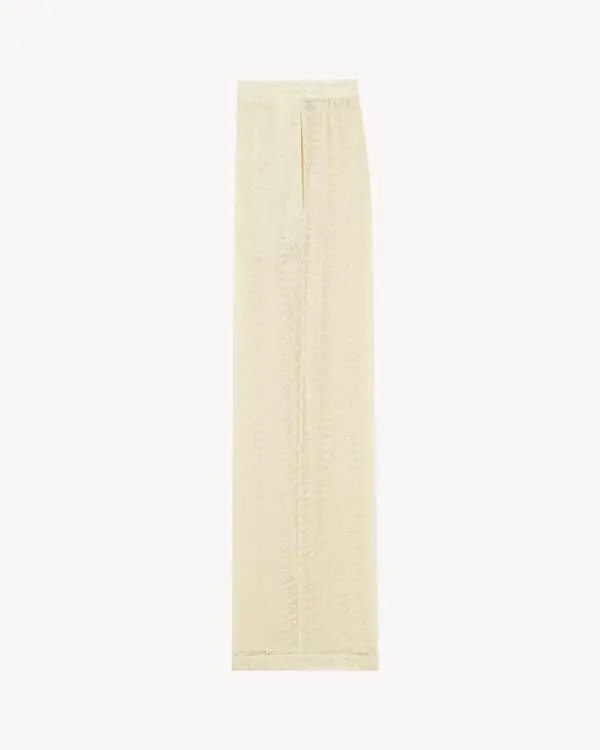 Saint Laurent Two-piece Short-sleeved Pajama Set - No