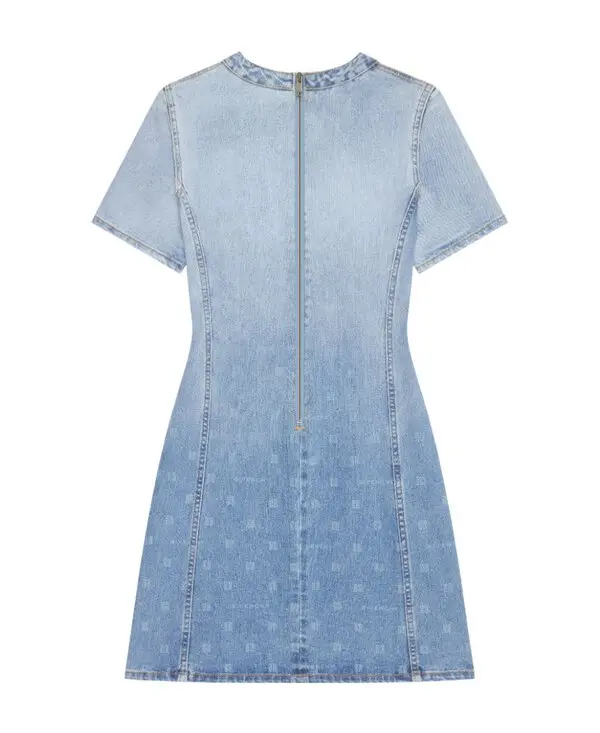 Givenchy Ombré-effect Denim Minidress