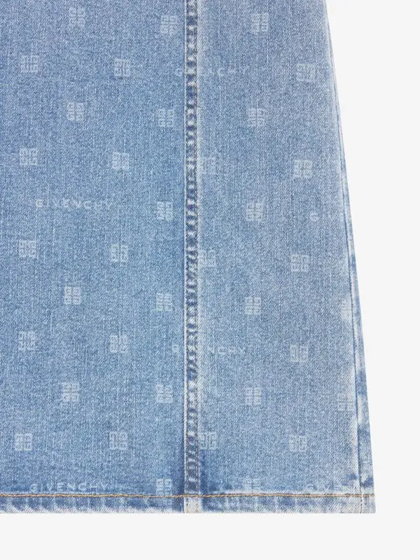 Givenchy Ombré-effect Denim Minidress