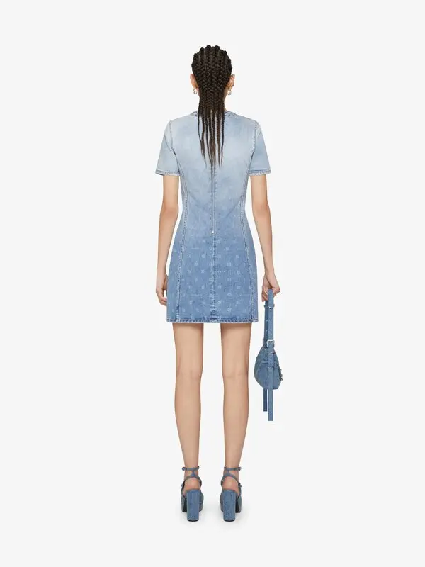 Givenchy Ombré-effect Denim Minidress