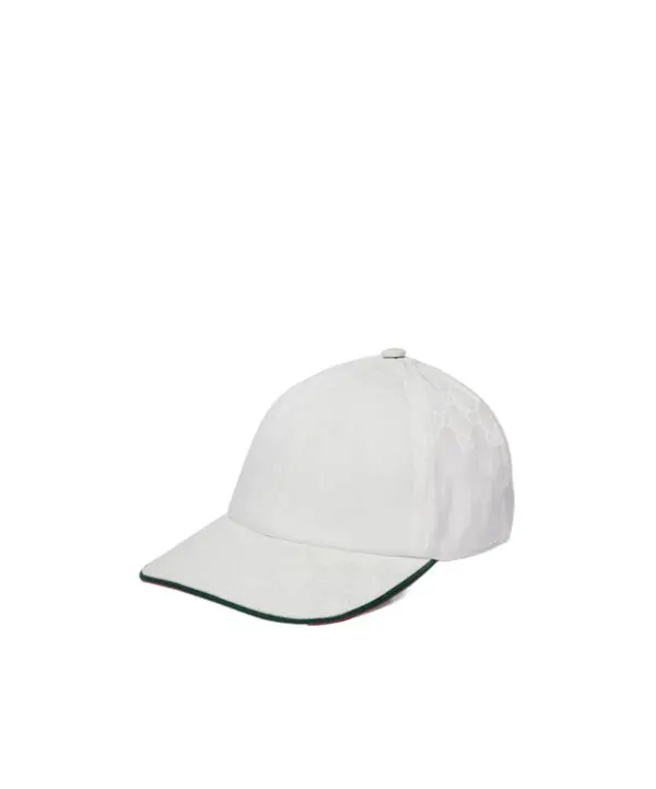 Gucci Gg Canvas Baseball Cap - White