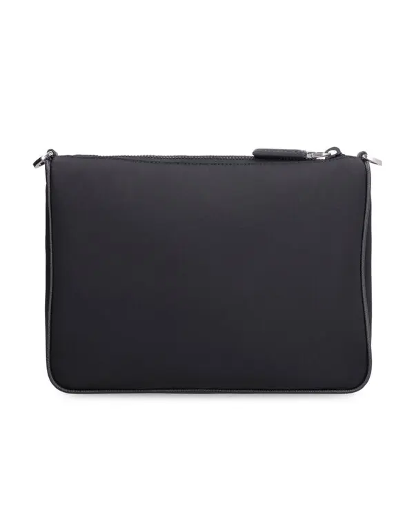 Prada Logo-plaque Shoulder Bag