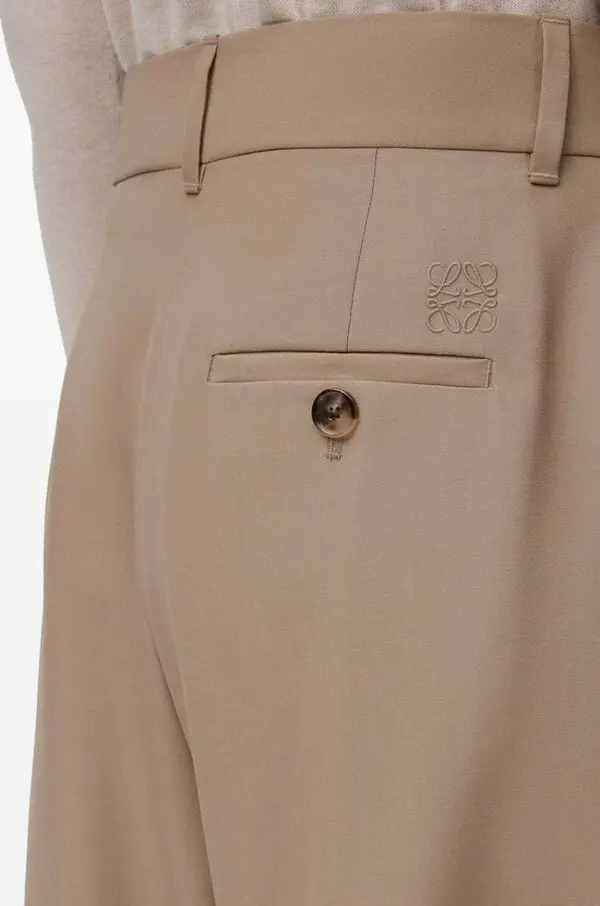 Loewe Barrel Pleated Trousers