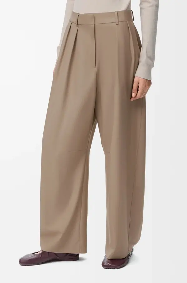 Loewe Barrel Pleated Trousers