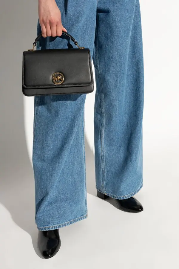 Michael Kors Medium Tote Bag With Logo Plaque