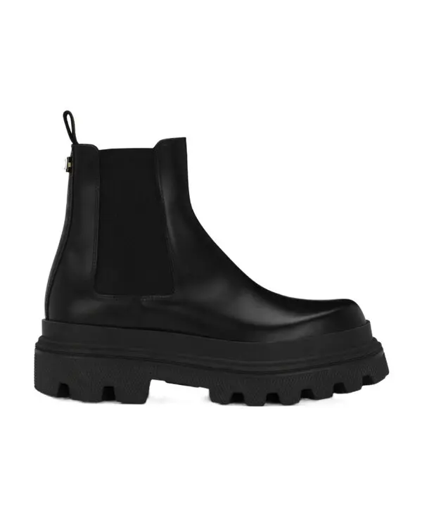 Dolce & Gabbana Round Toe Chelsea Boots