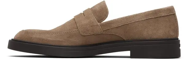 Hugo Boss Suede Loafers With Buckle Detail