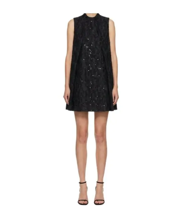 Marissa Chiara Sleeveless Mini Dress - Black