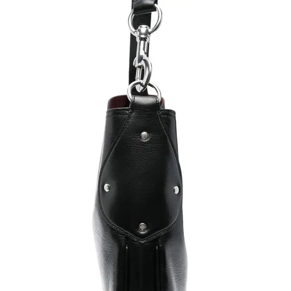 Mulberry Rivet Detailed Shoulder Bag