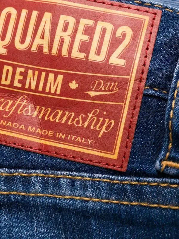 Dsquared2 Jennifer Cropped Jeans With Ripped Detailing