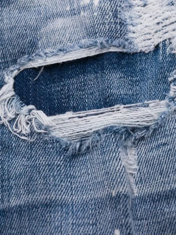 Dsquared2 Jennifer Cropped Jeans With Ripped Detailing