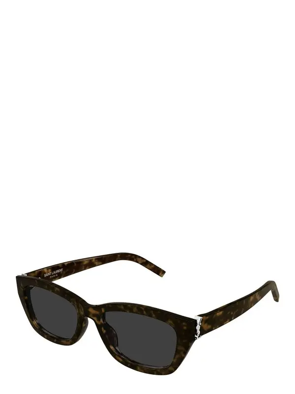 Saint Laurent Cat Eye Frame Sunglasses - Black