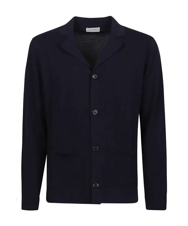BALLANTYNE Buttoned Patch-pocket Cardigan