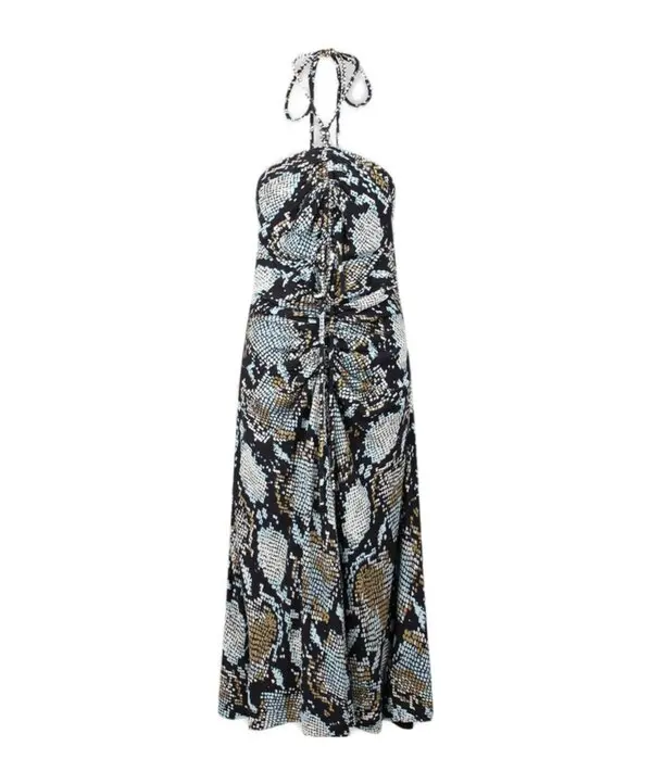 Proenza Schouler Halterneck Cut-out Maxi Dress - Black
