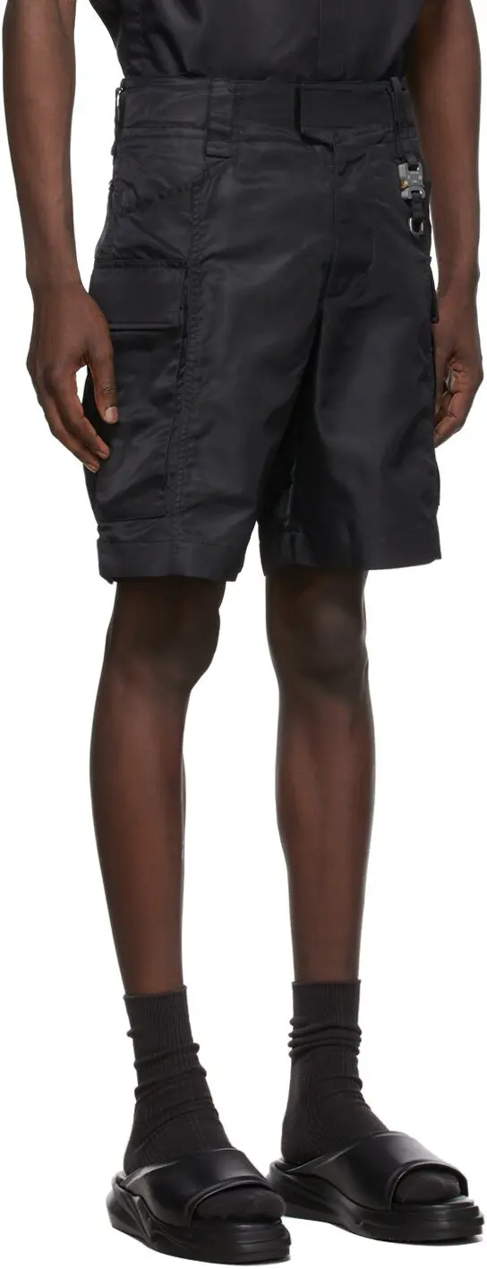 1017 Alyx 9sm Knee-length Cargo Shorts With Logo Detail