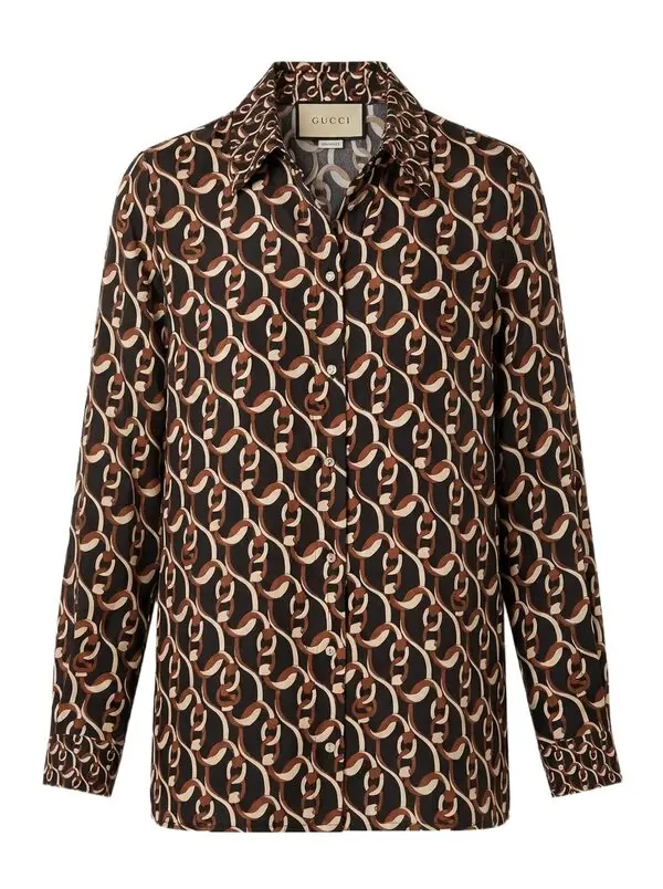 Gucci Chain Print Shirt