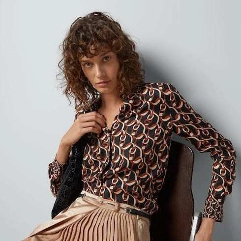 Gucci Chain Print Shirt