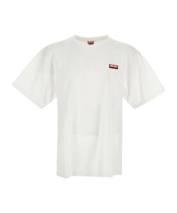Kenzo Oversized Logo Printed Crewneck T-shirt