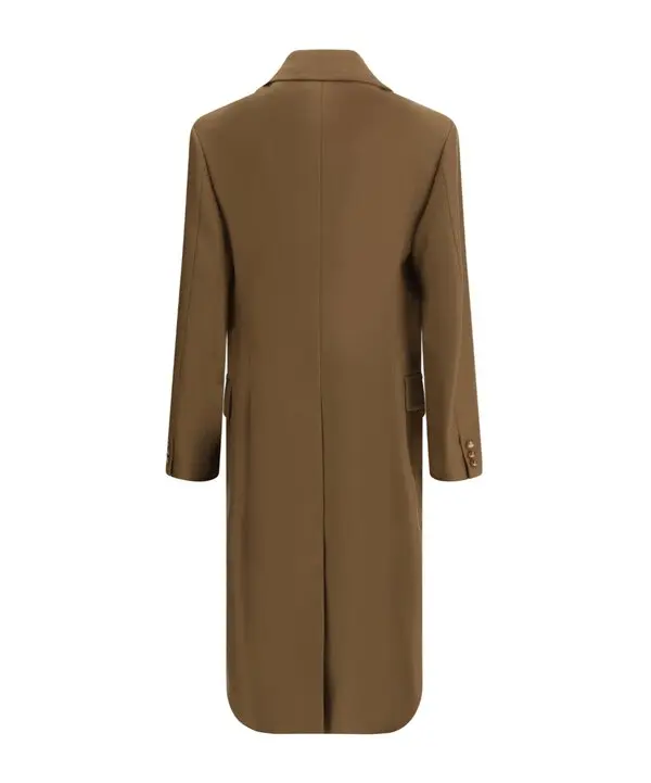 VIVIENNE WESTWOOD Double-breasted Wool Coat - Brown