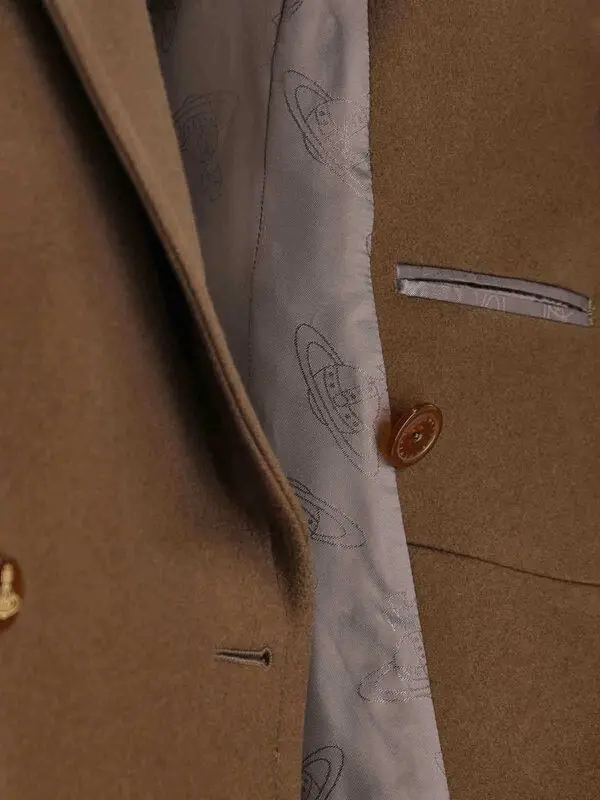 VIVIENNE WESTWOOD Double-breasted Wool Coat