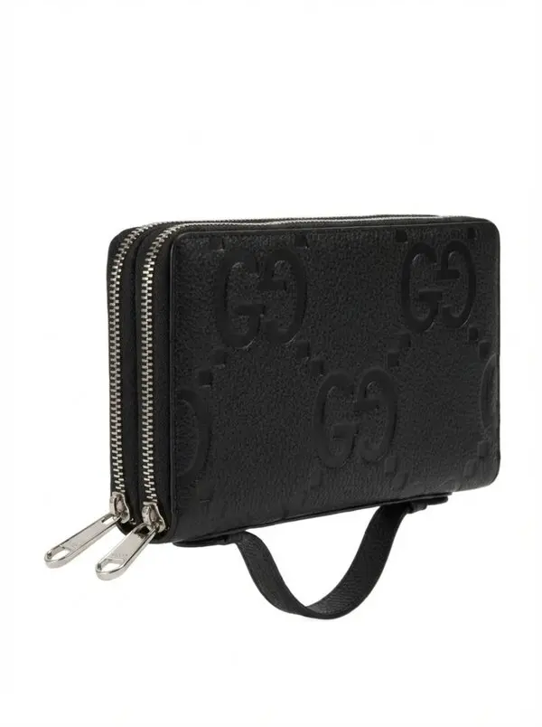 Gucci Jumbo Gg Document Case - Black