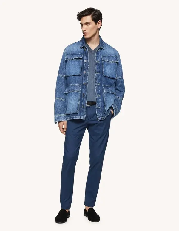 DONDUP Belt Loop Casual Pants