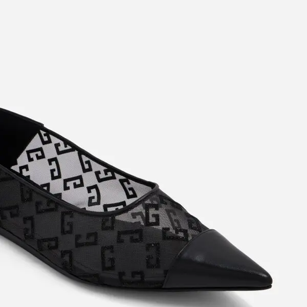 Givenchy 4g Motif Mesh Ballerinas