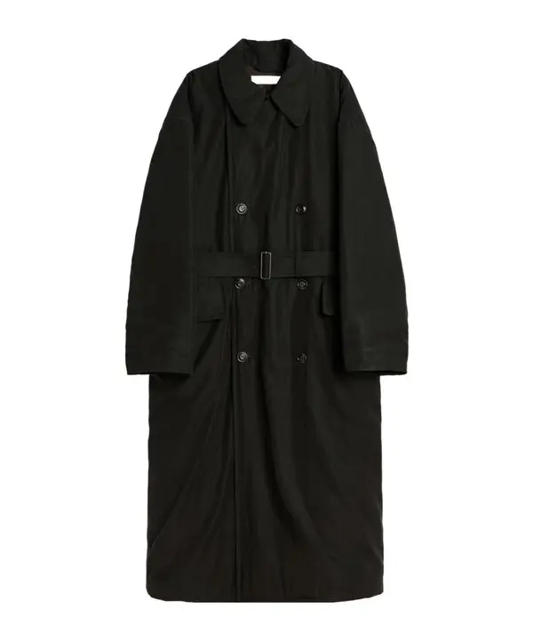 Our Legacy Belted Double-breasted Coat - Black