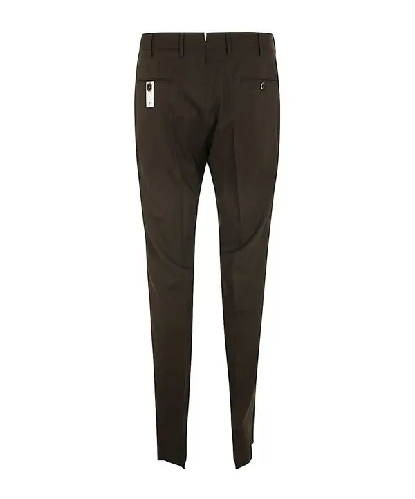 PT TORINO Mid-rise Slim-fit Trousers
