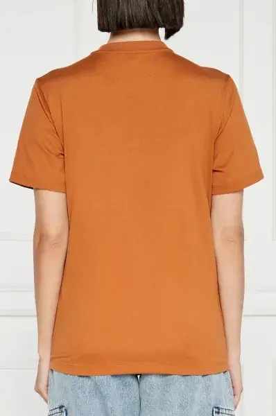Mcm Logo Embroidered Crewneck T-shirt