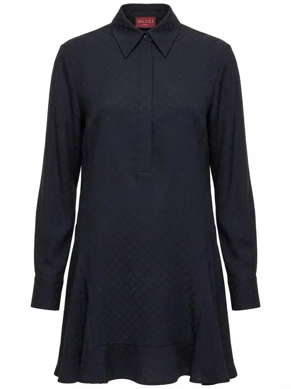 Gucci Long-sleeved Shirt Dress