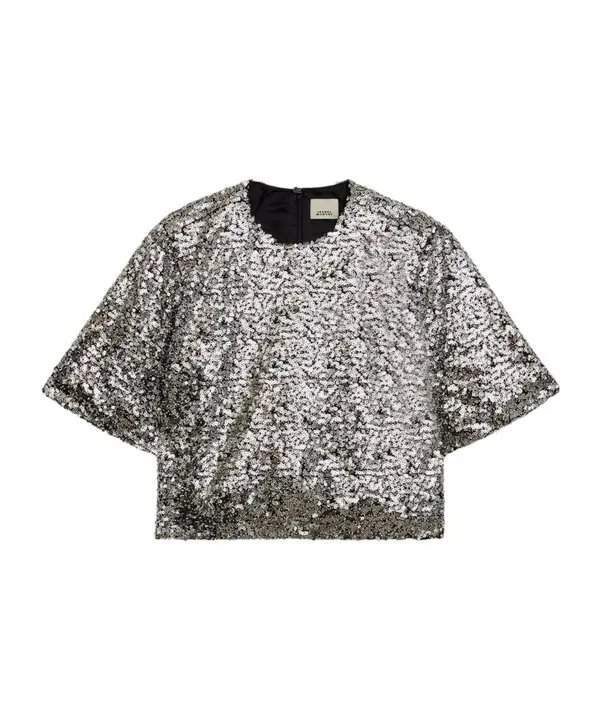 Isabel Marant Étoile Helga Sequin Embellished Sweater