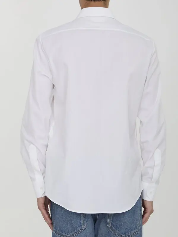 Celine Loose Shirt In Cotton Poplin