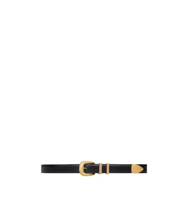 Celine Western Belt - Black