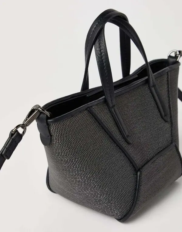 Brunello Cucinelli Duo Mini Bag - Black