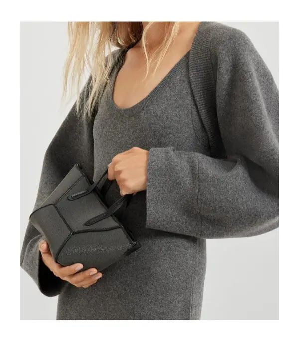Brunello Cucinelli Duo Mini Bag - Black