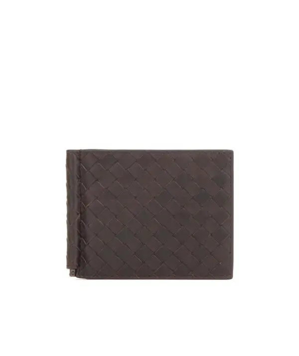 Bottega Veneta Knit A Folding Purse - Black