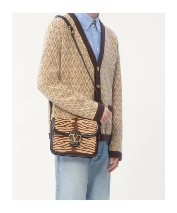 Valentino Garavani Jacquard Pattern V-neck Cardigan - No