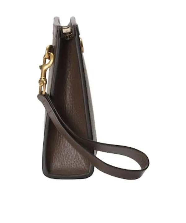 Gucci Ophidia Web Wristlet Bag