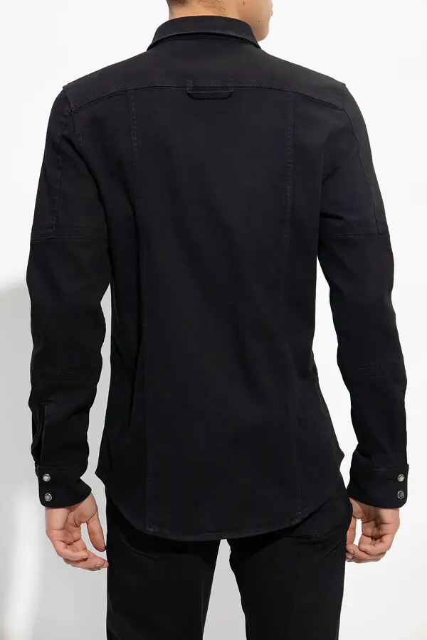 Alexander McQueen Denim Shirt - Black