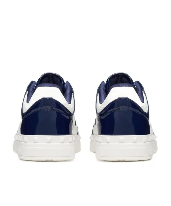 Valentino Garavani Low-top Lace-up Sneakers With Stud Detailing