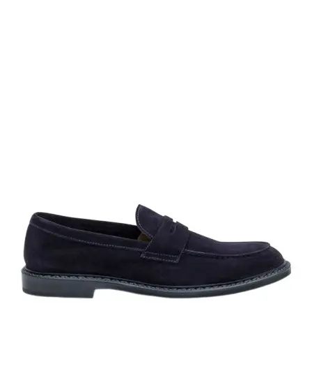 DOUCAL'S Penny Slip-on Loafers - Black