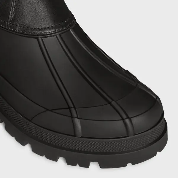 Celine Riley Ankle Boot In Calfskin
