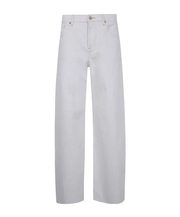 7 For All Mankind Wide-leg Jeans - Gray