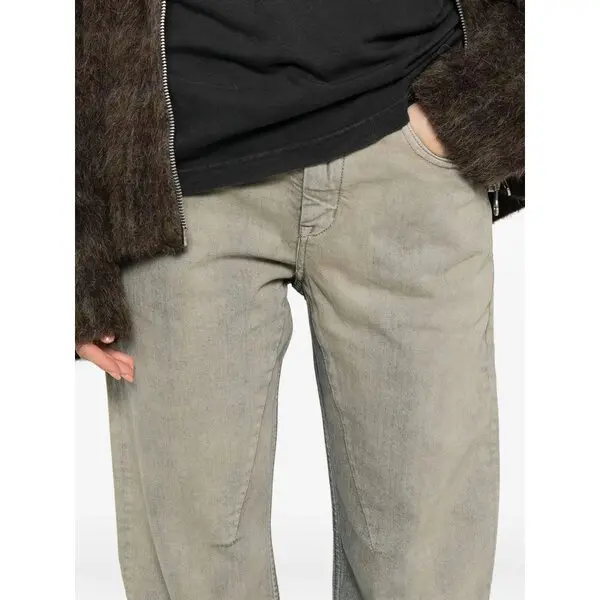 Rick Owens Concordian Fog Cut Jeans