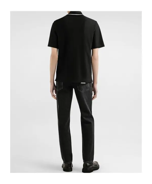 Dolce & Gabbana Dolce Gabbana Logo Embroidered Polo Shirt