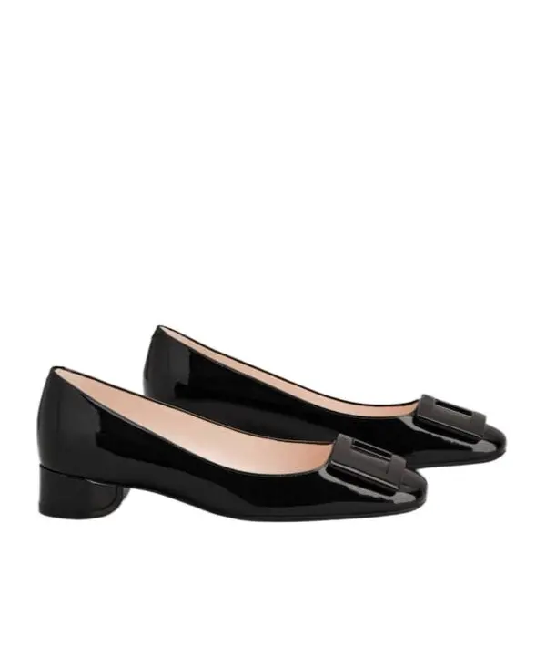 ROGER VIVIER Buckled Slip-on Pumps