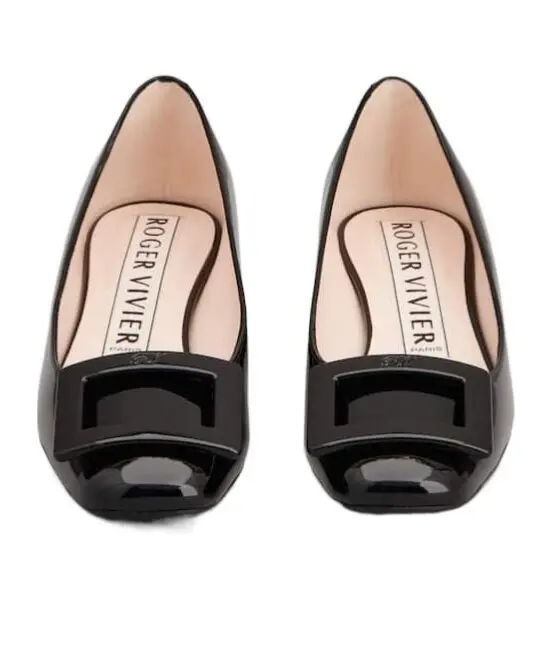 ROGER VIVIER Buckled Slip-on Pumps