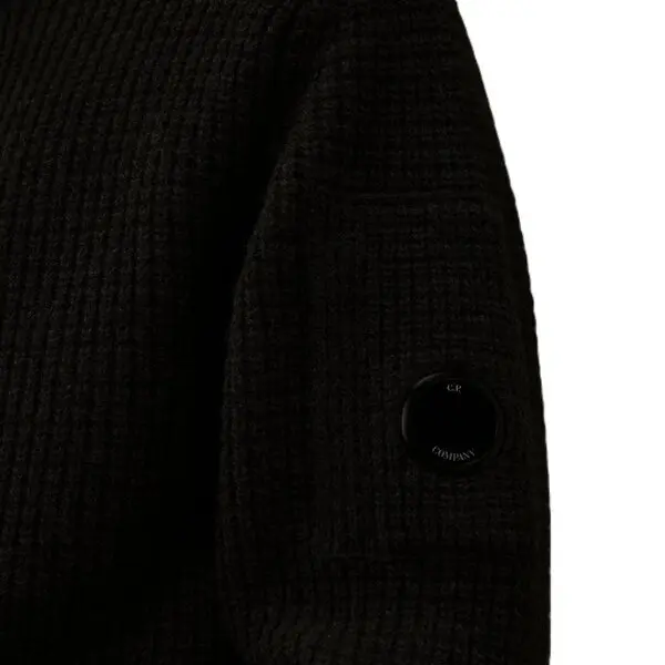 C.P. COMPANY Zip Knitwear With Logo Detail