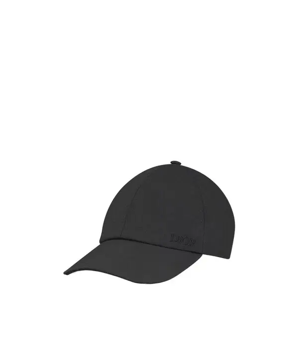 Dior Embroidered Baseball Cap - Black